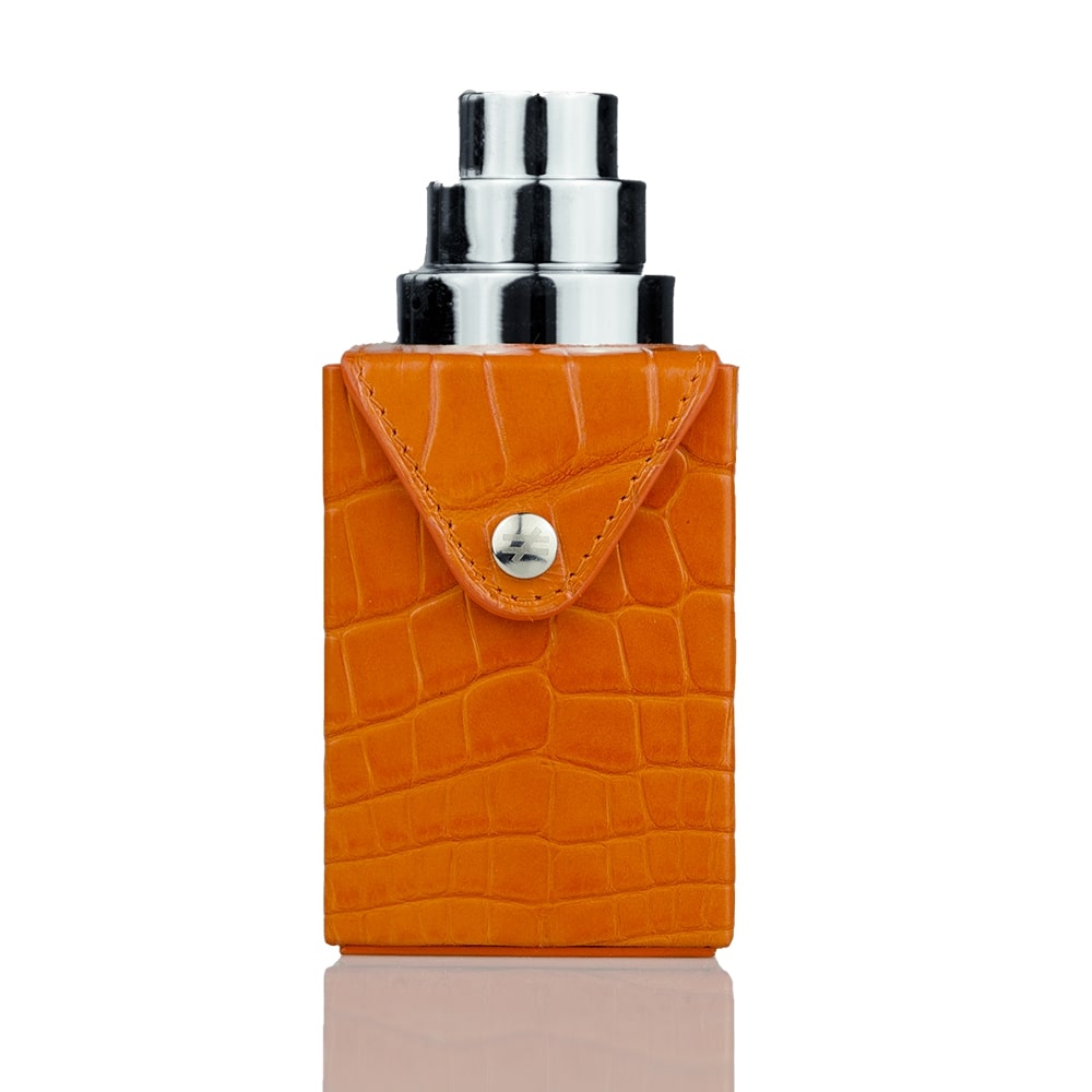 90ml perfume with orange crocodile-embossed case– The Different Company